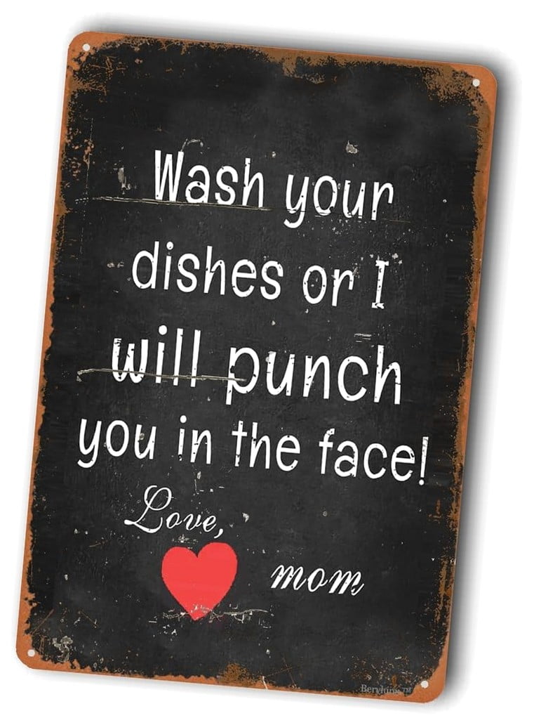 Fuliko Kitchen Signs Wall , Humorous Kitchen Decor Sign, Coffee Themed ...
