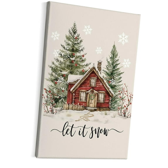Fuliko Let It Snow Winter Wall Decor, Christmas Wall , Let It Snow ...