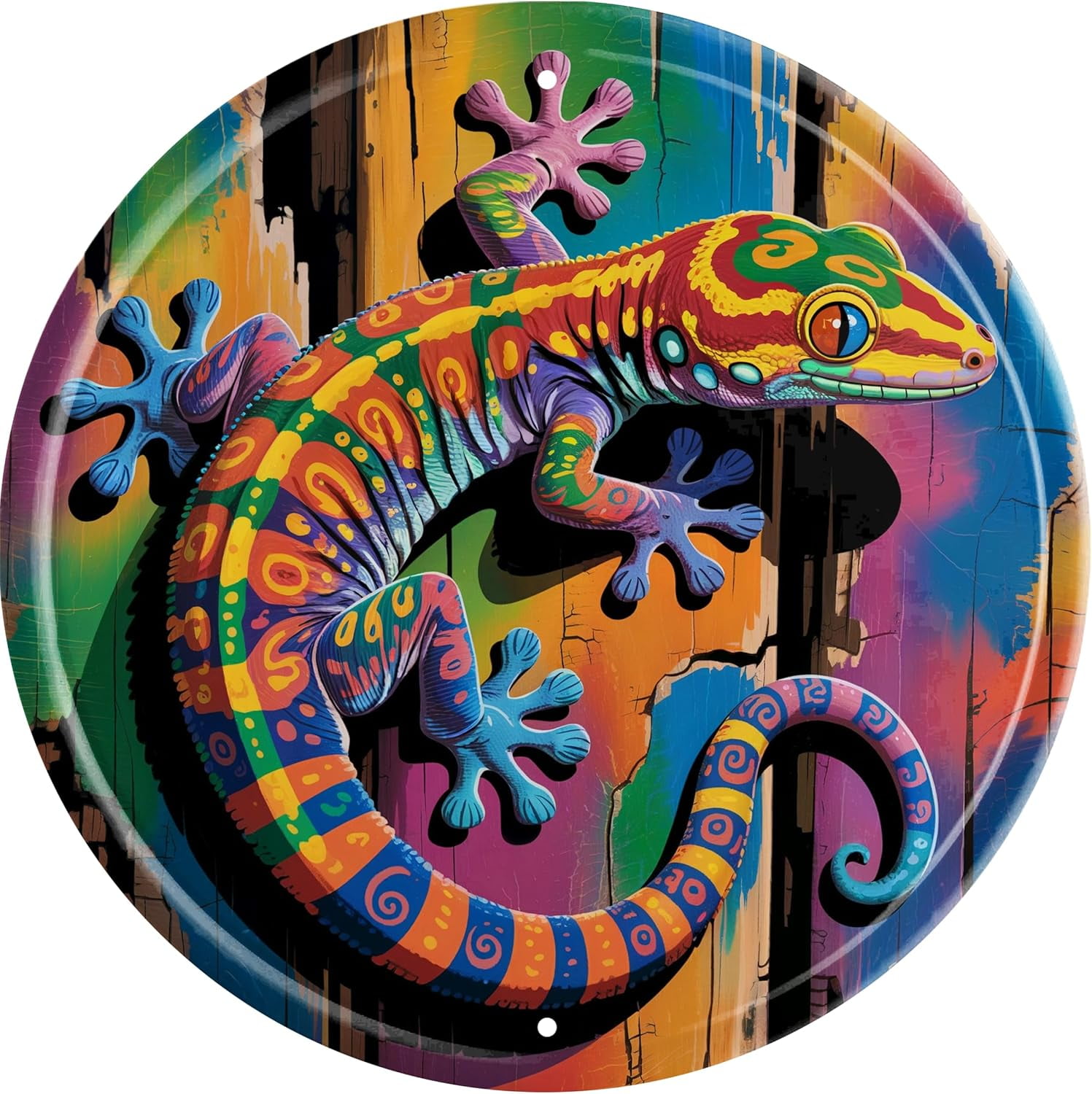 Fuliko Lizard Funny Retro Wall Metal Signs Decor 8x8 in - Walmart.com
