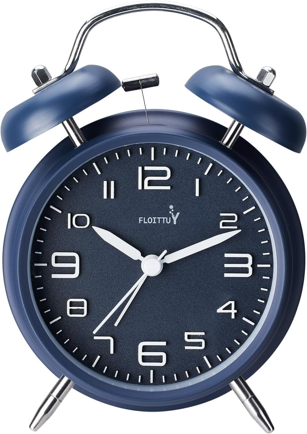 Fuliko (Loud Alarm for Deep Sleepers 4'' Twin Alarm Clock, Stereo Alarm ...