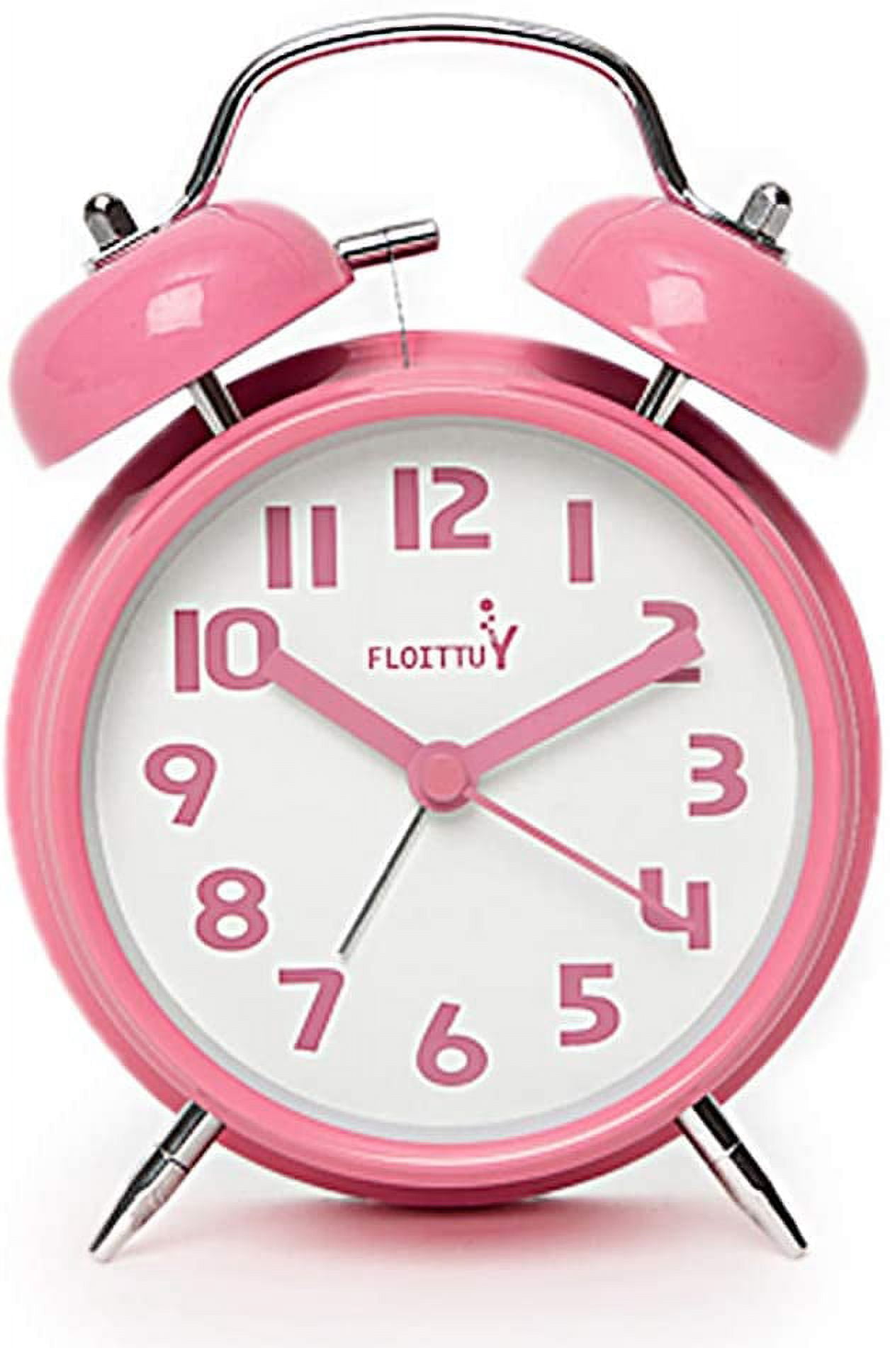 Fuliko (Loud Alarm for Deep Sleepers) 4'' Twin Alarm Clock with ...