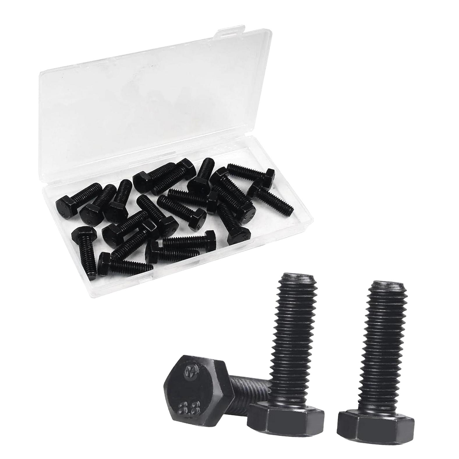 Fuliko M14 Hex Bolts, M14-2.0 x 150mm, Grade 8.8 Carbon Steel, Oxide ...