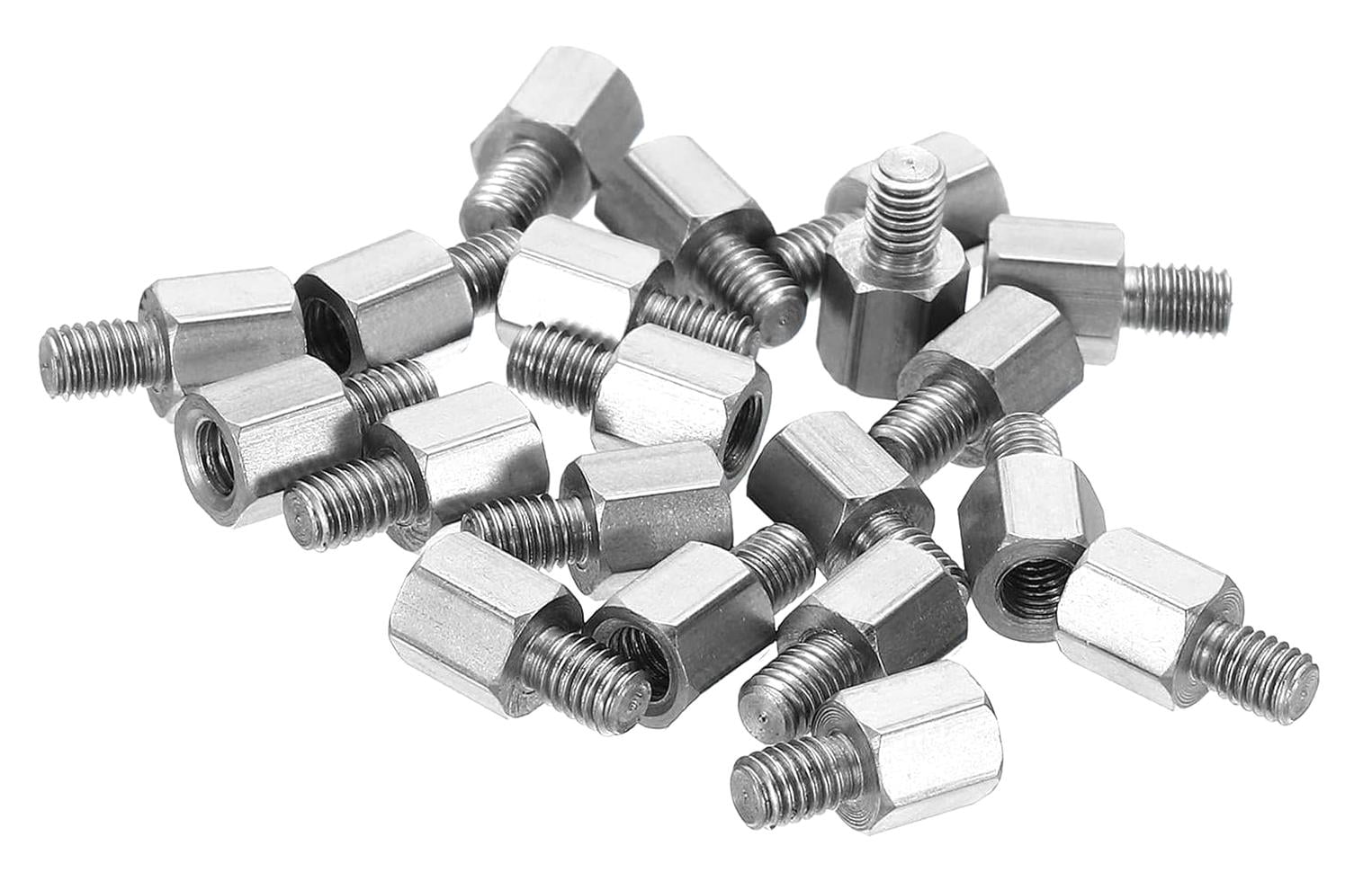 Fuliko M3x5mm+4mm Hexagonal Spacer Set, 20 Pieces Stainless Steel PCB ...