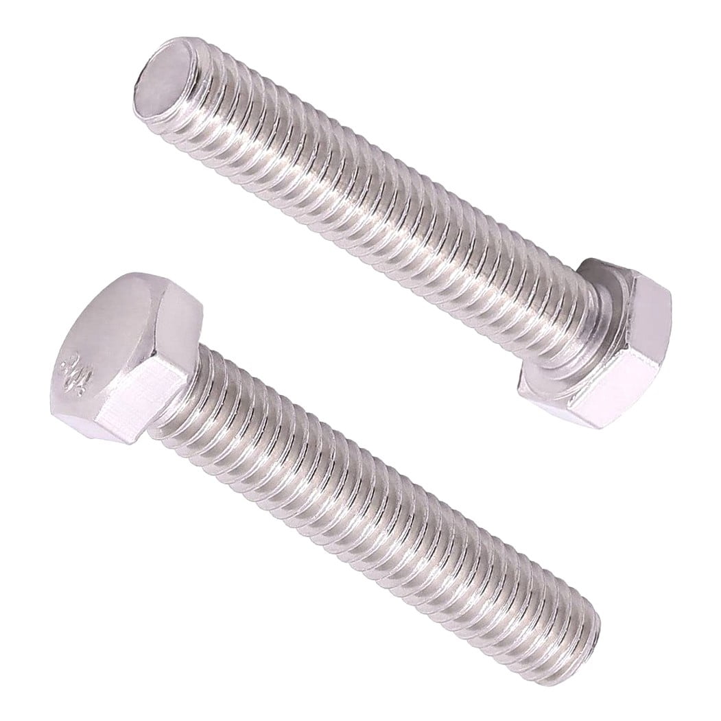 Fuliko M6-1.0 20mm (30 pieces) Hex Bolts, 304 Steel 18/8, Hexagon Bolts ...
