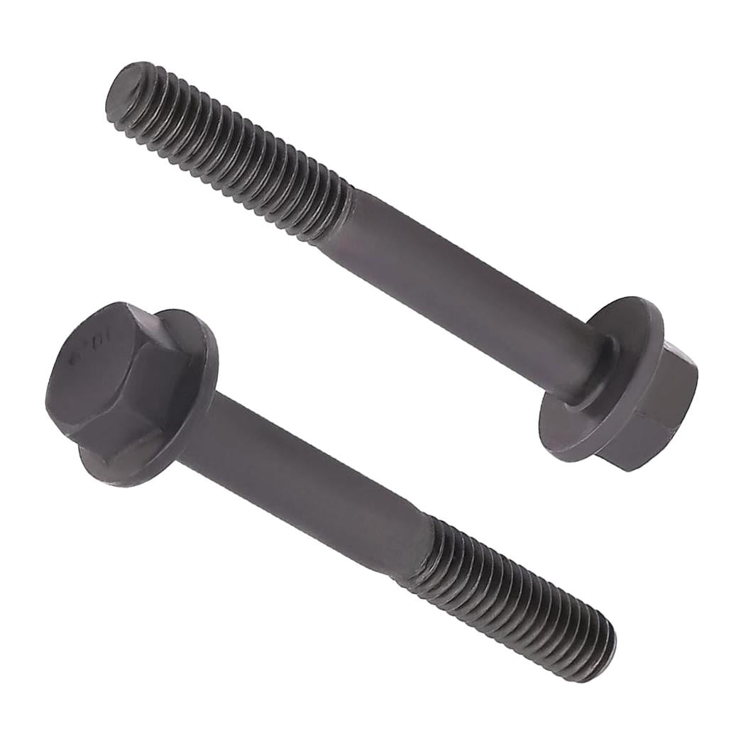 Fuliko M6-1.0 30mm ( units) Flanged Hexagonal Screws with Oxide , 10.9 ...