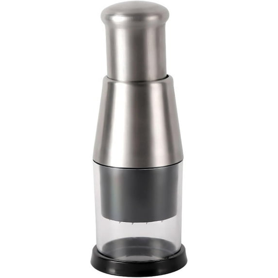 Fuliko Manual Food Chopper, Garlic Press Multi Functional Steel Handheld Garlic Chopper for ...