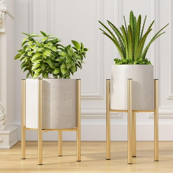 Fuliko Metal Plant Stand Indoor, Mid Holder for 8 to 14 Inch Pots, 160 ...