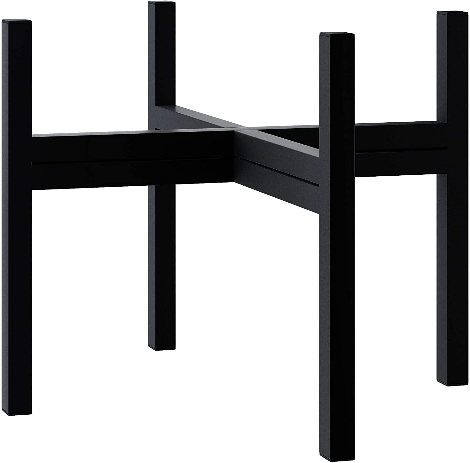 Fuliko Mid Plant Stand Indoor (Plant Pot Not Included), Holds Pots with ...