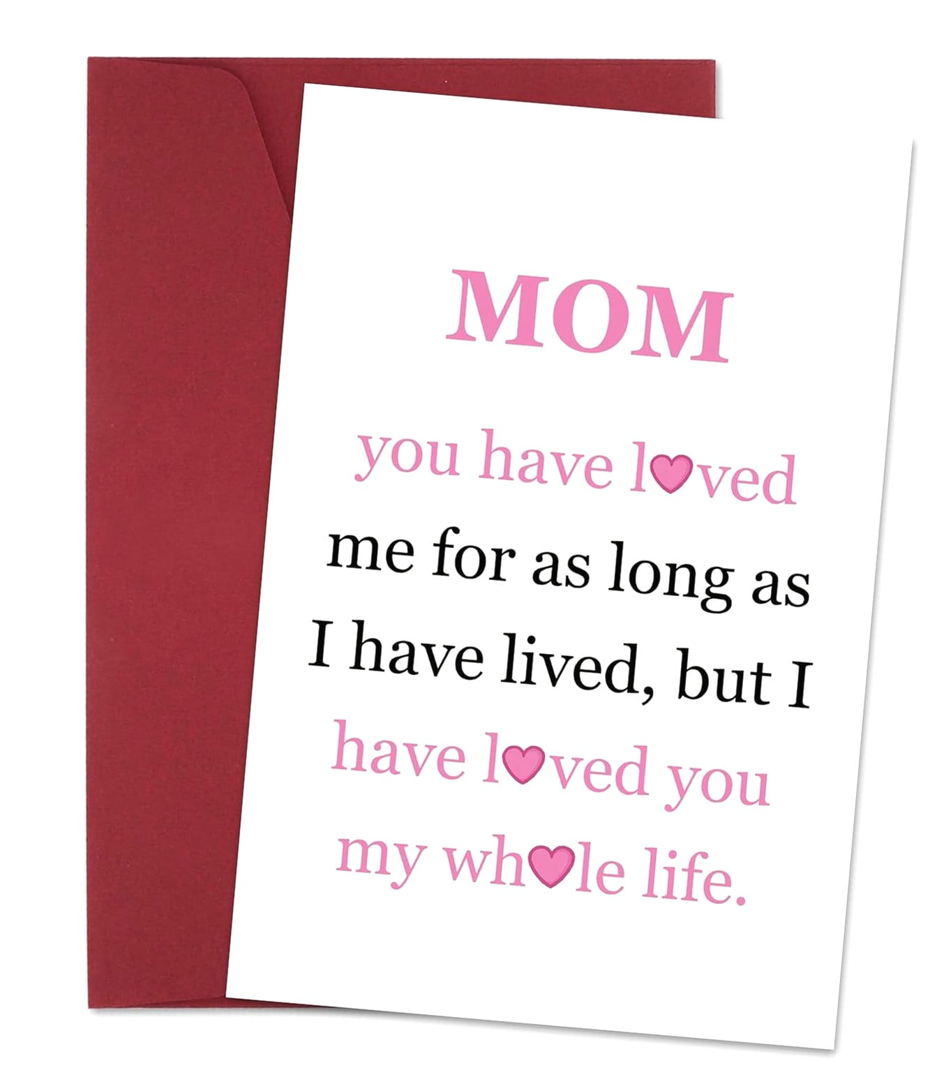 Fuliko Mother Birthday Greeting Card from Daughter for Mom from ...