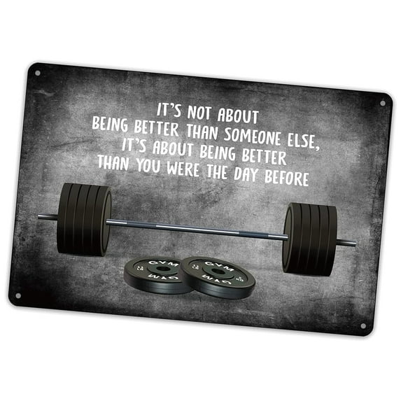Fuliko Motivational Quote It' Not About Being Better Than Someone Else ...