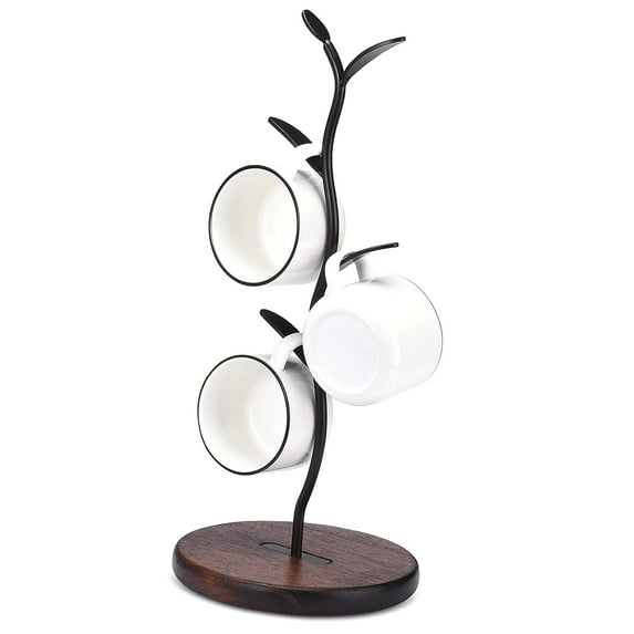 Fuliko Mug Holder, Countertop Mug Tree, Coffee Mugs Tea Cup Holder ...