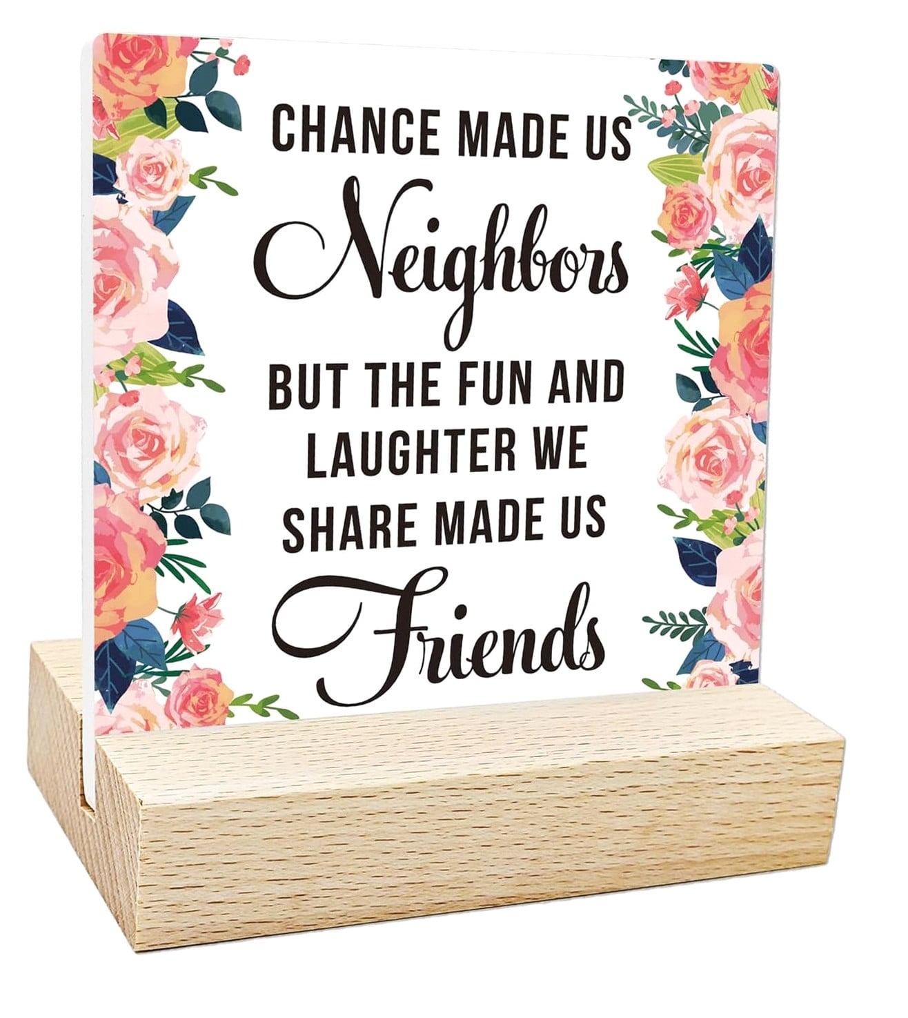 Fuliko Neighbor for Neighbor Ceramic Sign Keepsake Farewell Away ...
