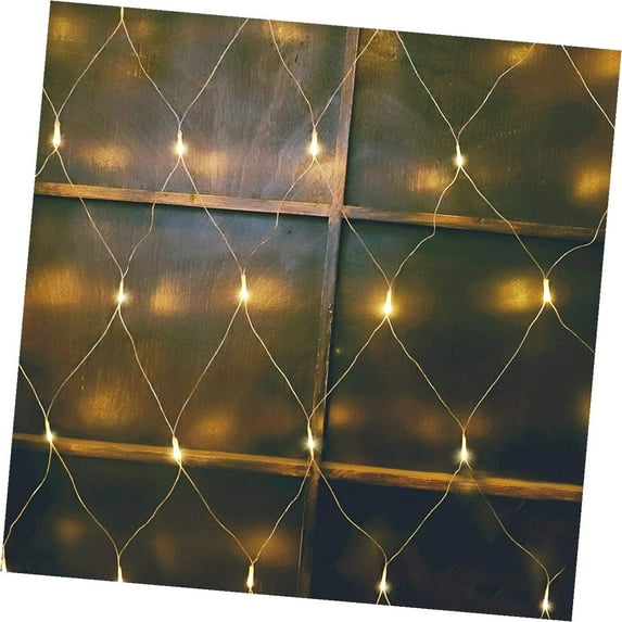 Fuliko Net String Lights 192 LEDs 9.8ft 6.6ft with 30V Safe for ...