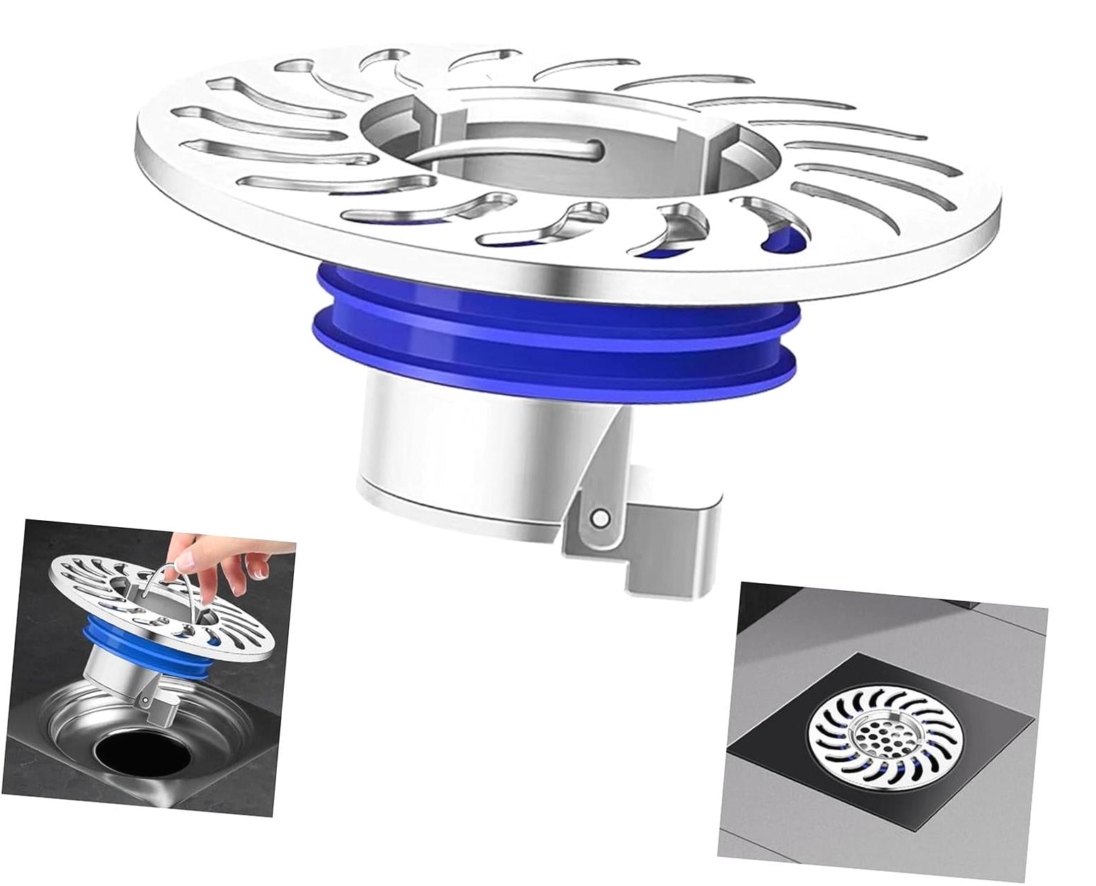 Fuliko Odor-Proof Floor Drain, Shower Floor Drain with Backflow ...