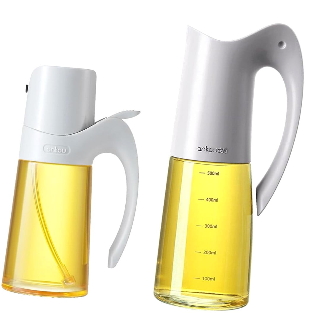 Fuliko Oil Dispenser and Oil Sprayer for Kitchen Cooking, Olive Oil ...