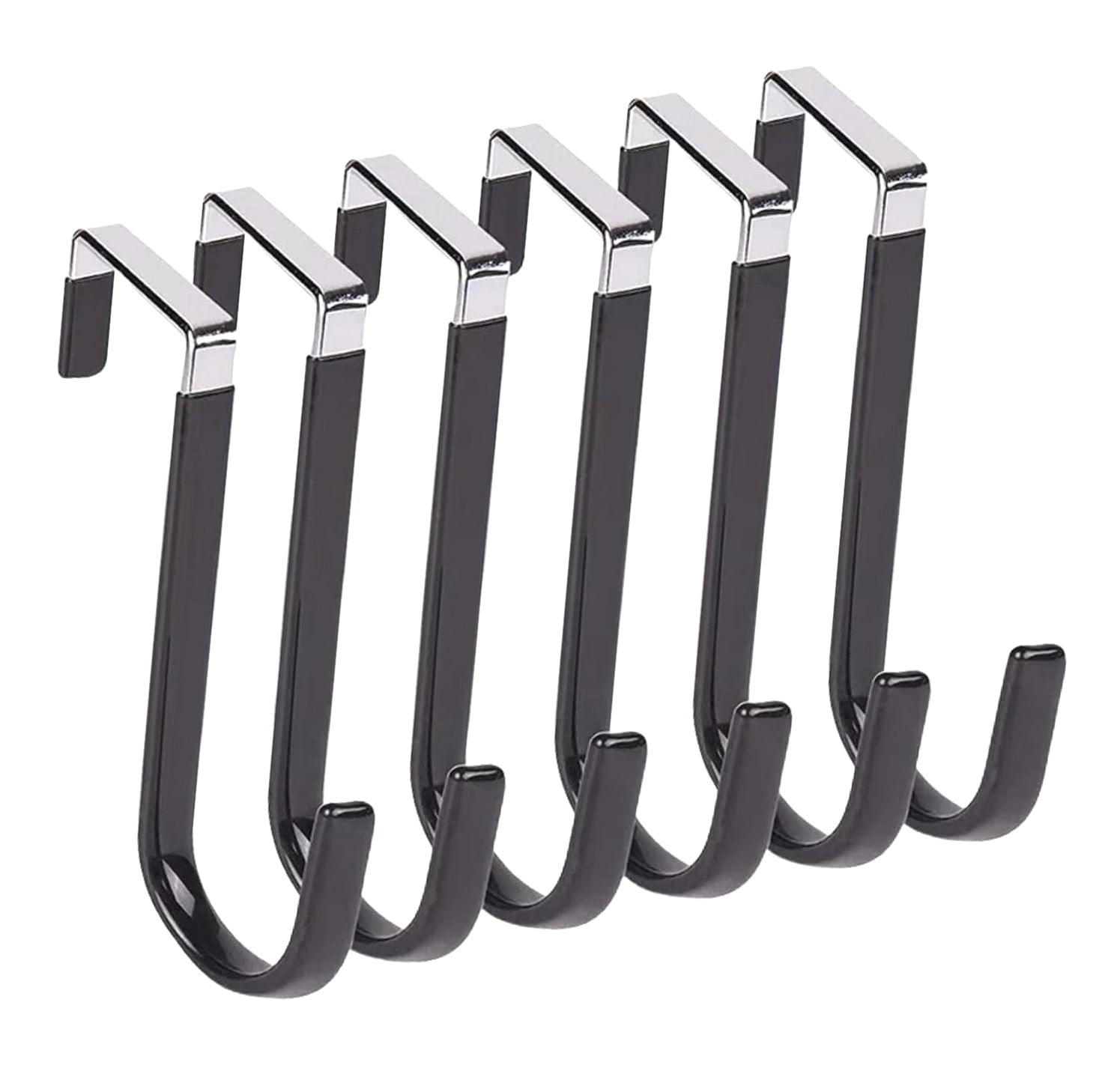 Fuliko Over The Door , Door Hangers, Extra Long 5" Organizer with Soft ...