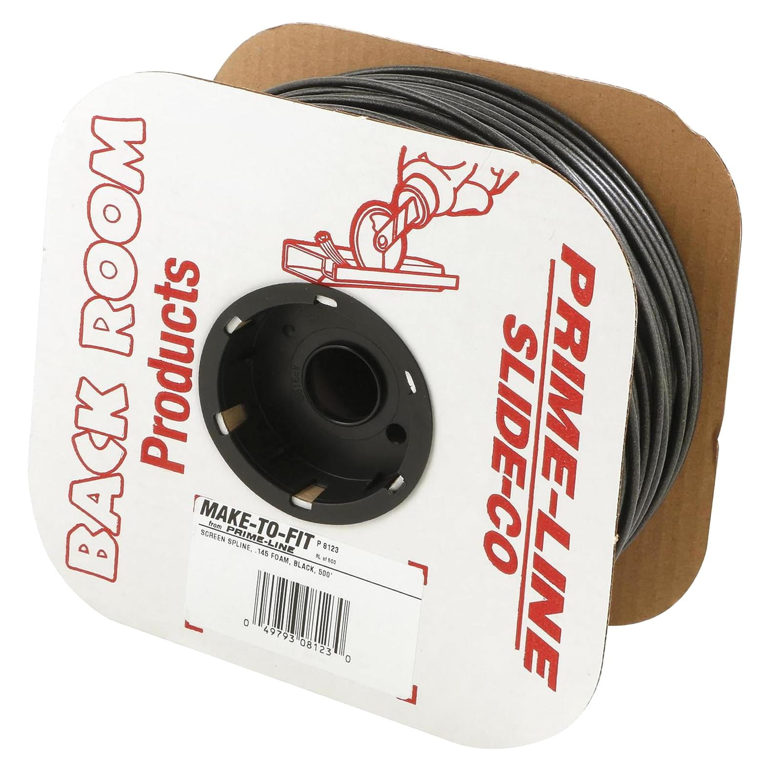 Fuliko P 8123 0.145 In. x 500 ft. Roll Foam Screen Spline (1 Roll ...