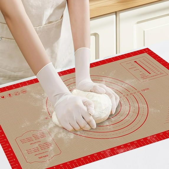 Fuliko Pastry Mat 26"x16" Baking Mat with Measurements, Extra Large ...