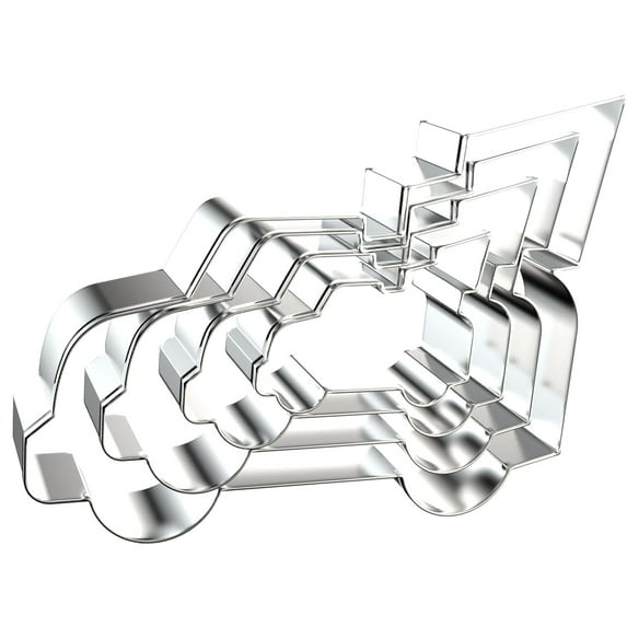 Fuliko Pickup Truck with Christmas Tree Cookie Cutter Set 5 inch, 4 ...