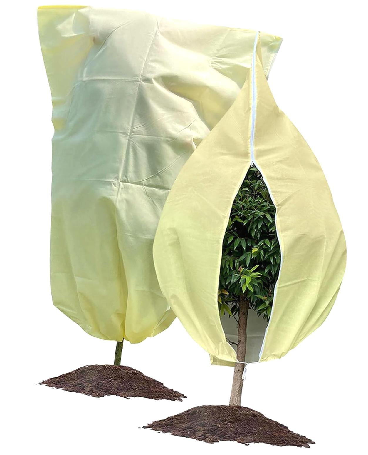 Fuliko Plant Protection Covers Against Freeze, 2 Sets 40''W x 47''H ...
