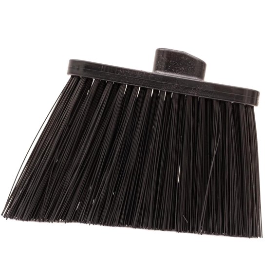 Fuliko Plastic Broom, Angled, Un-Flagged for Large Debris Indoor ...