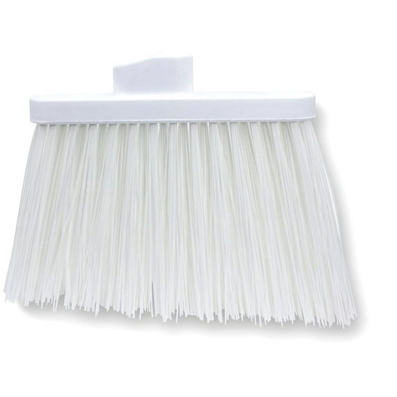 Fuliko Plastic Broom, Angled, Un-Flagged for Large Debris Indoor ...
