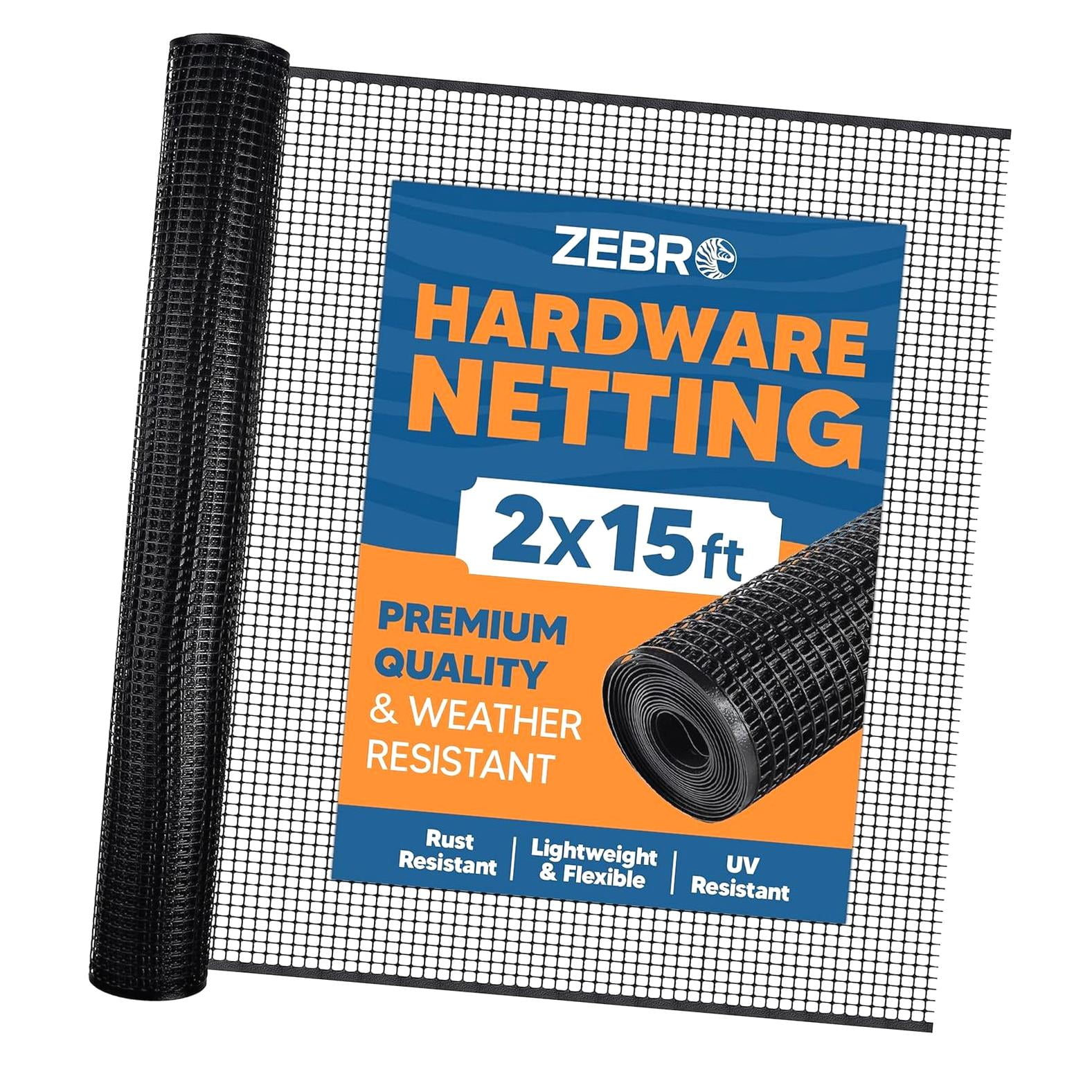 Fuliko Plastic Netting Screen & Barrier Roll (2' x 15' - ) - Indoor or ...