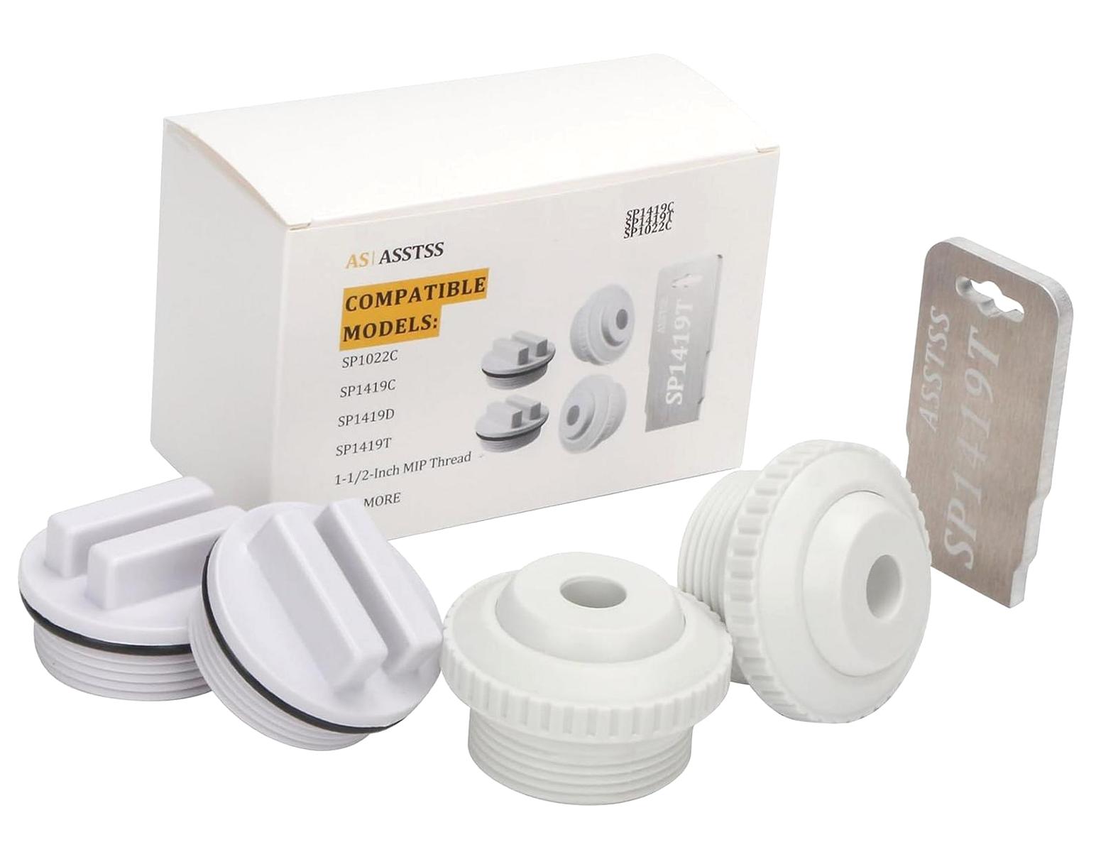 Fuliko Pool Jet Nozzles Kit - Includes SP1419C 1/2" Adjustable Pool ...