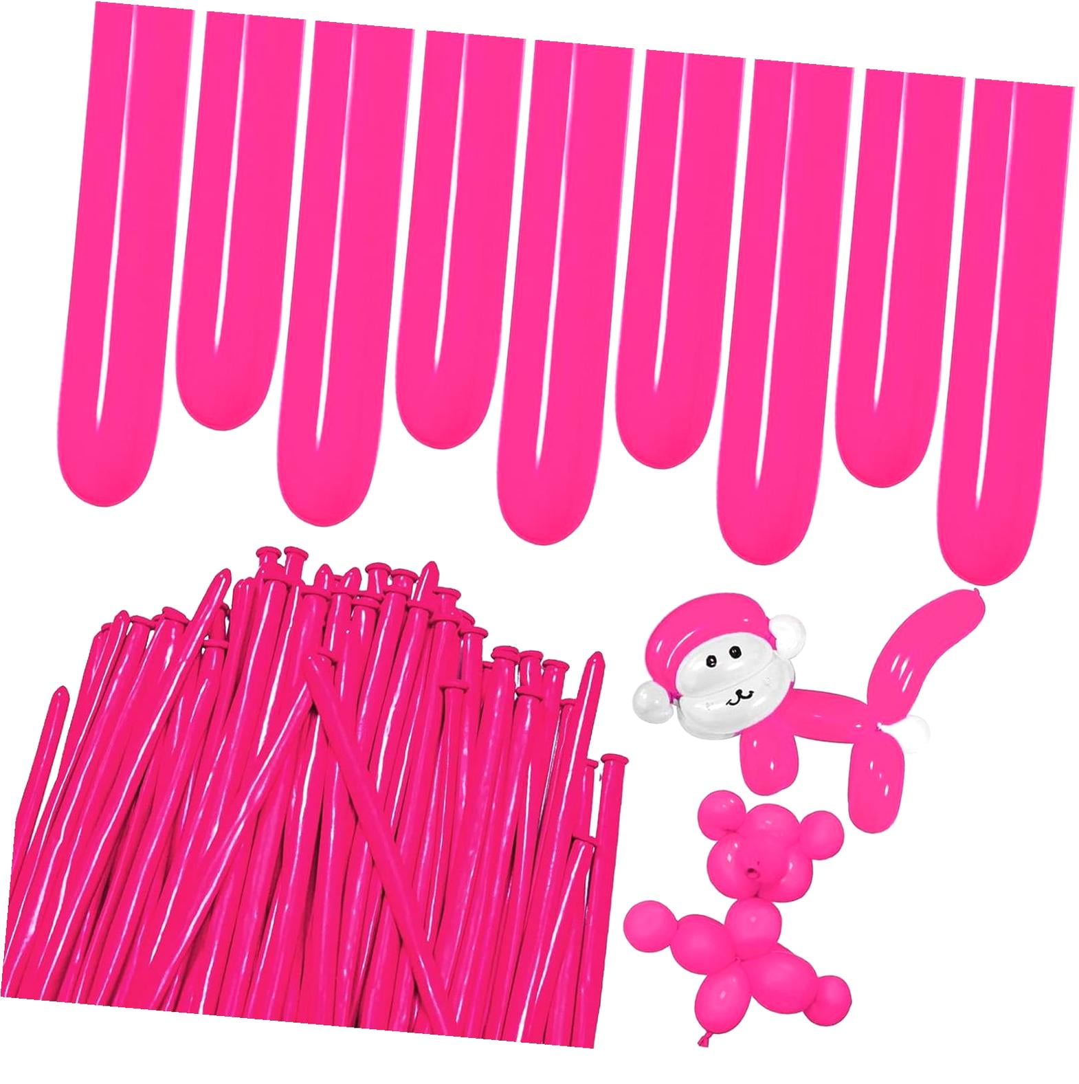 Fuliko Premium 260 Twisting Long Balloons in Hot Color for Birthday and ...