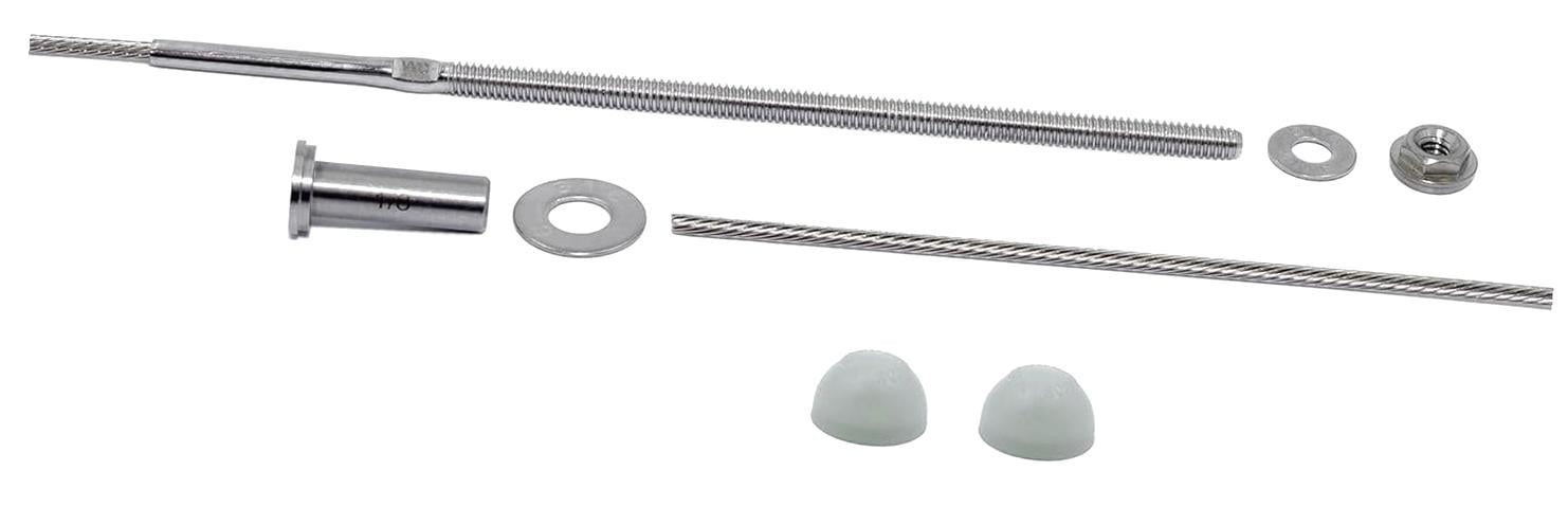 Fuliko Quick & 1/8 inch 20ft Cable Railing System - 316 Steel for ...