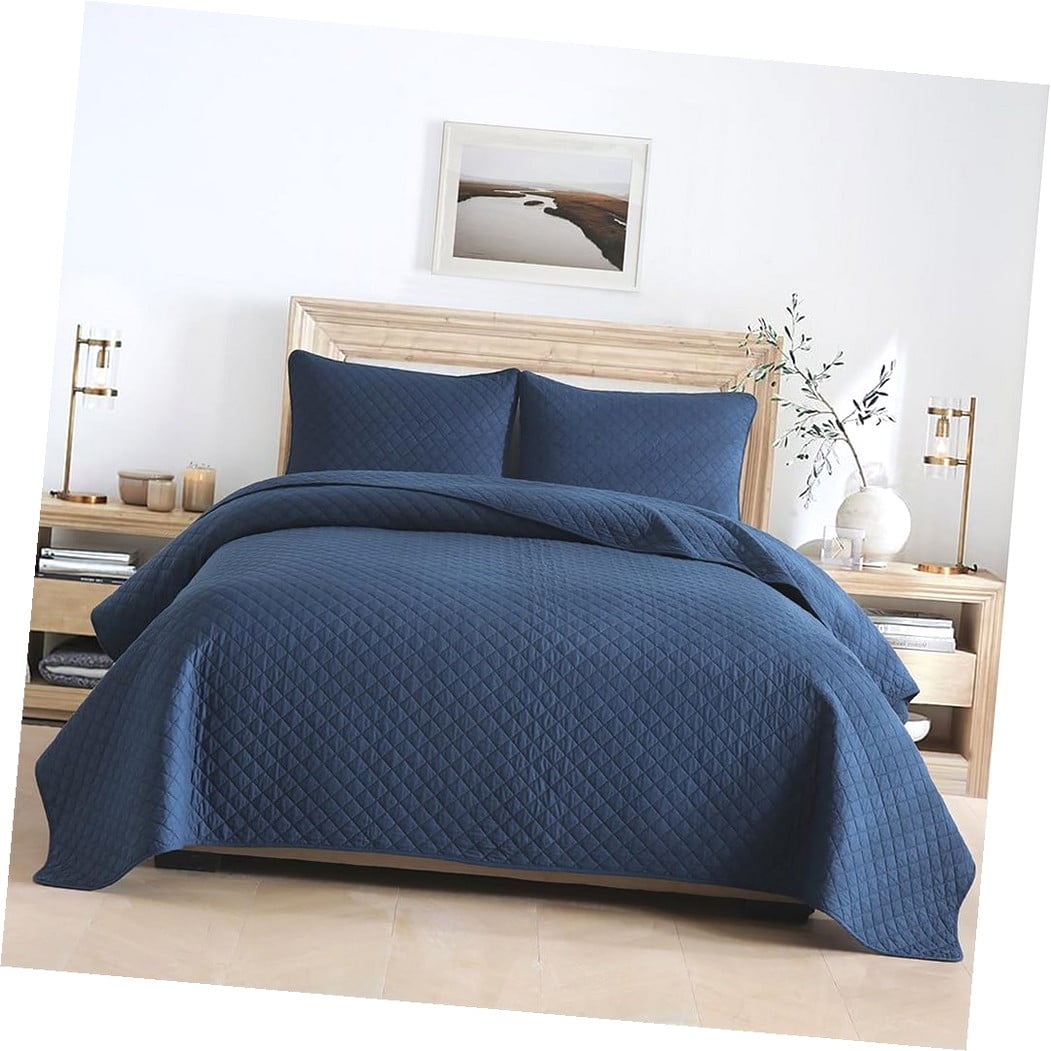 Fuliko Quilt Bedding Sets Queen Size, 3 Pieces Reversible Coverlets ...