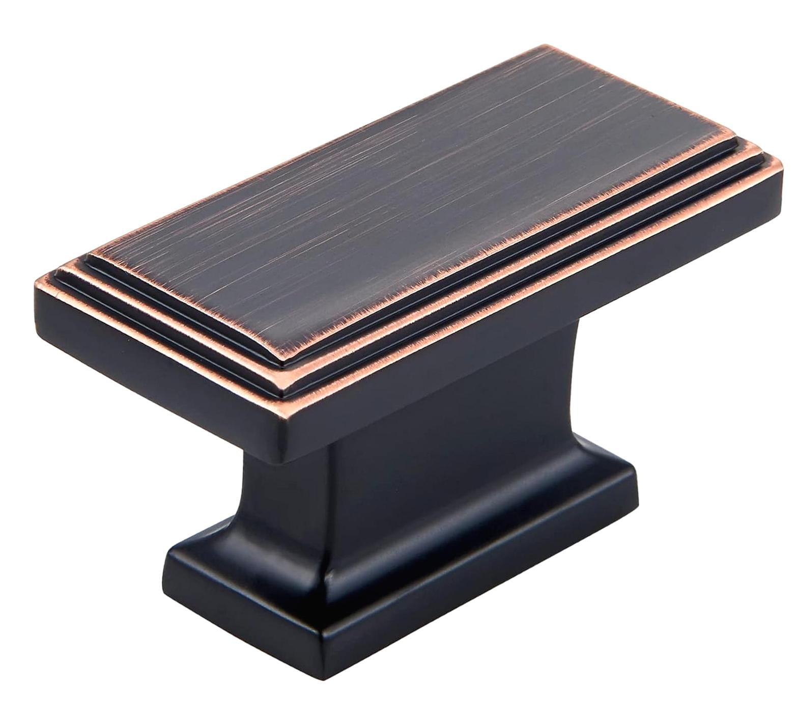 Fuliko Rectangle Pulls - 20 Pack / 1.8 Inch(45mm), Cabinet Knobs Rubbed ...