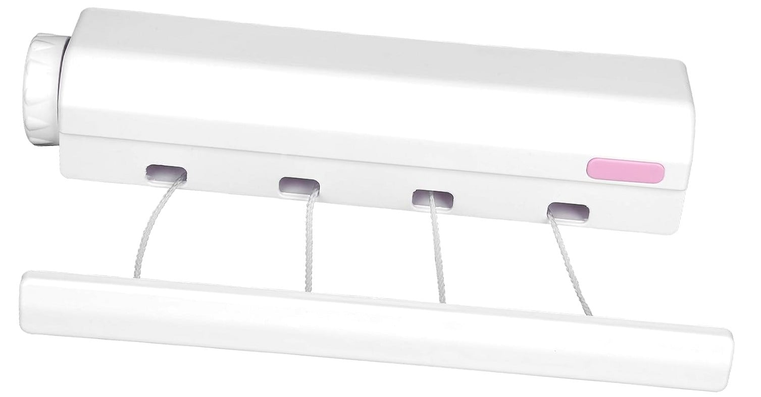 Fuliko Retractable Clothesline Indoor Wall Mounted Flexible Clothes ...