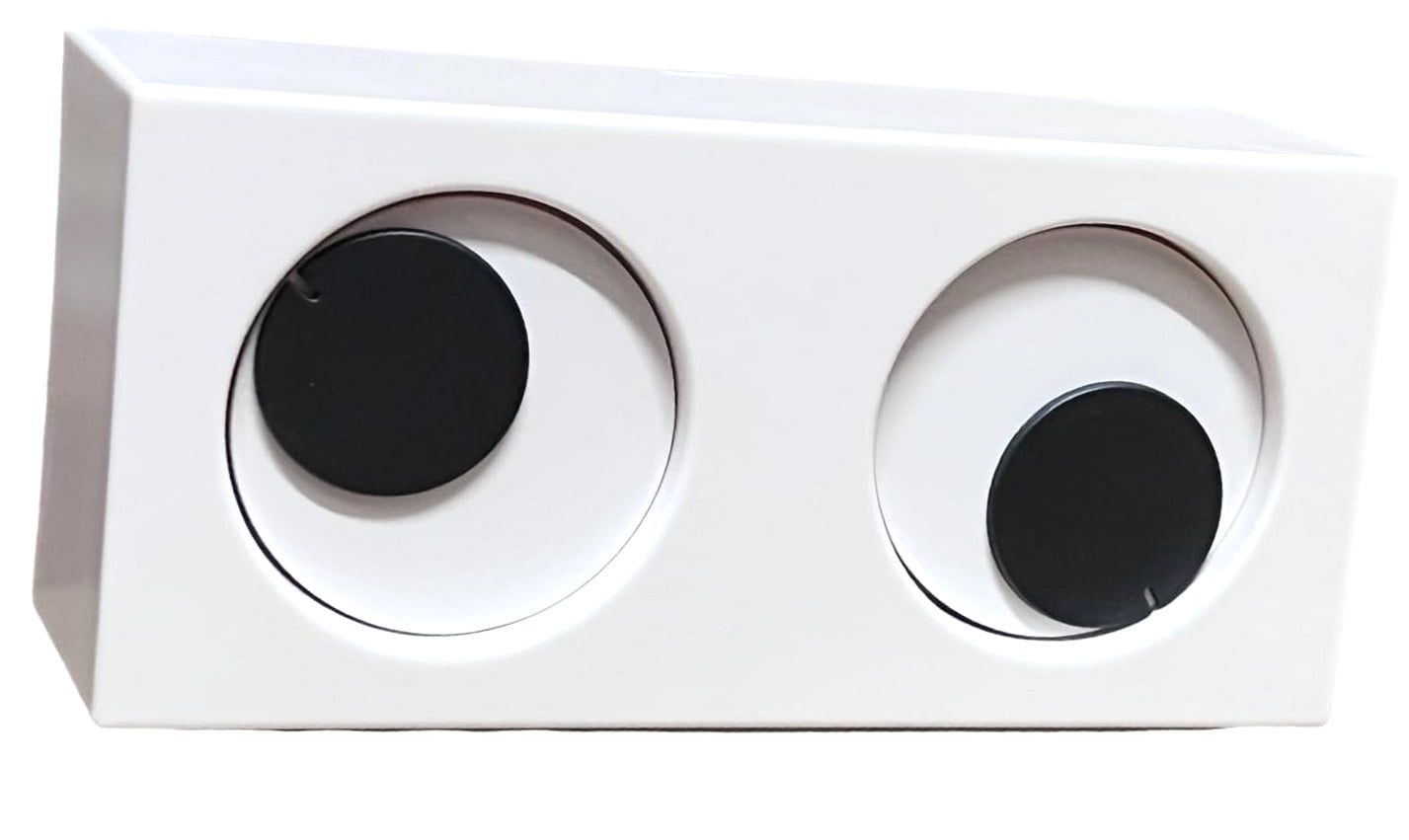 Fuliko Rotating Eyes Desktop Clock Looking Time Tracker Funny Clocks ...