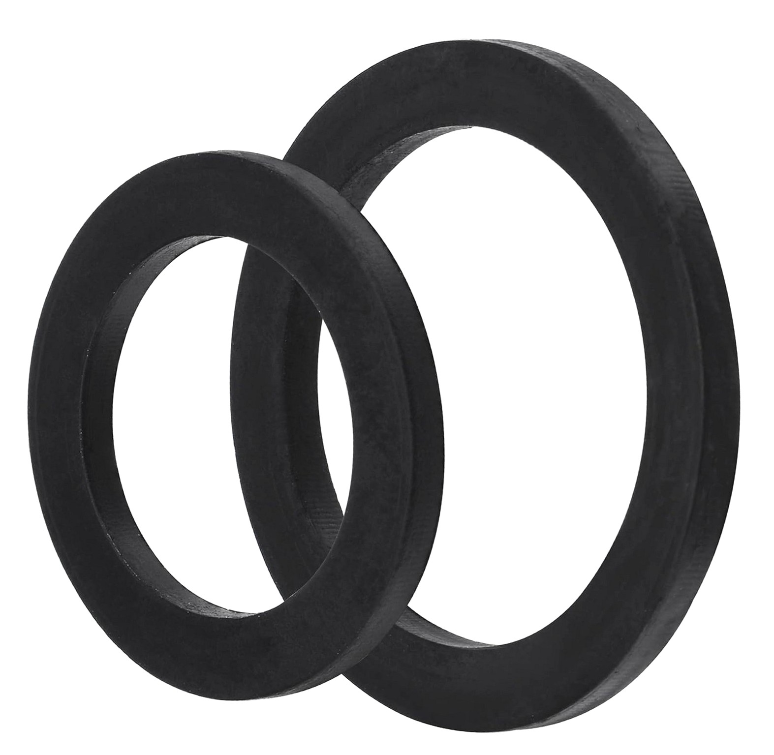 Fuliko Rubber Flat Washers Set, 35mm and 40mm OD, 24mm and 30mm ID, 3mm ...