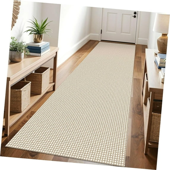 Fuliko Runners for Hallways 3x10 ft Washable Kitchen Runner Rubber ...