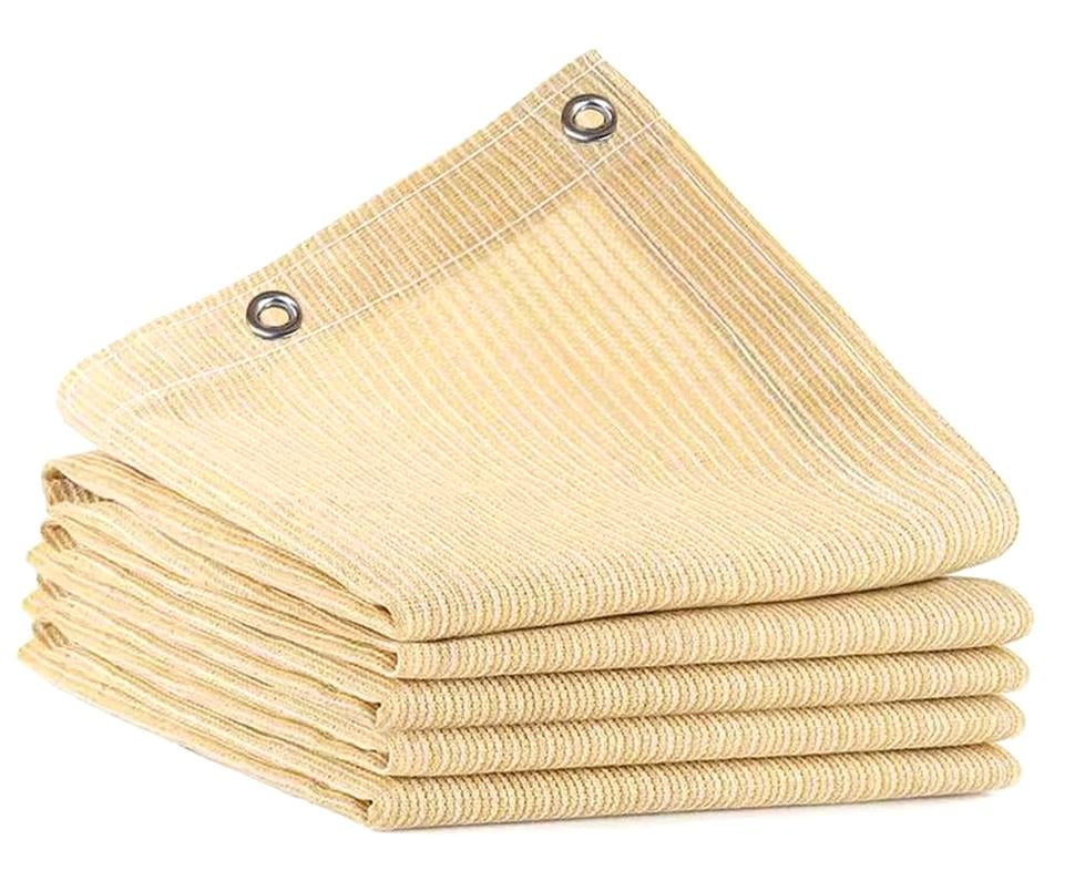 Fuliko Shade Cloth 90% 8x15ft Sun Shade Mesh Netting Cover for Pergola ...