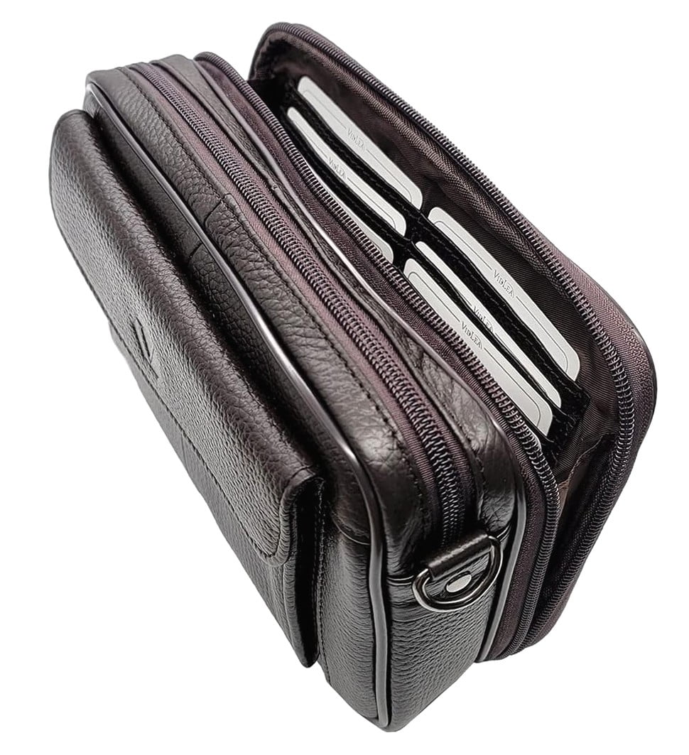 Fuliko ' Shoulder Messenger Bag Organizer Checkbook Wallet Purse ...