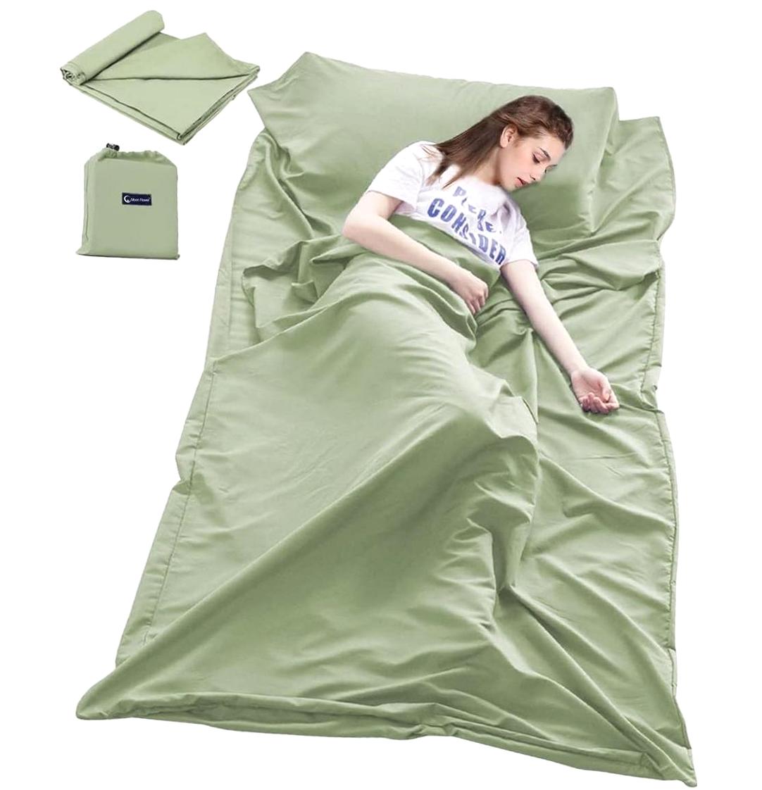 Fuliko Sleeping Bag Liner for Travel and Camping – Lightweight, Compact ...