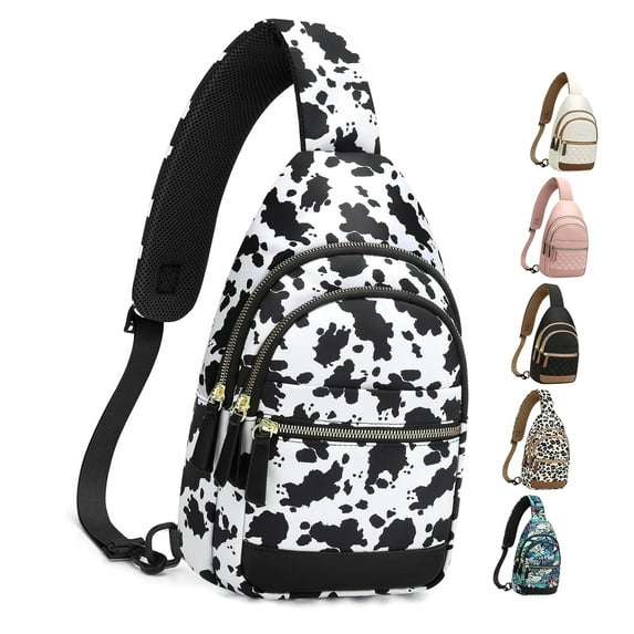 Fuliko Sling Bag for Bags for Trendy Casual Fanny Pack with Convertible ...