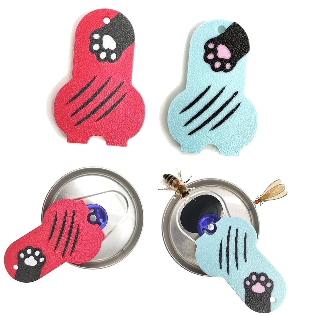 Fuliko Soda Can Tab Opener Soda Can Cover Tab Opener and Drink ...