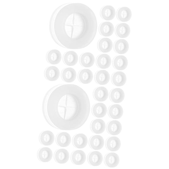 Fuliko Straw 40Pcs Straw Hole Grommets, Hole Plugs, Lid Plugs, Cover ...