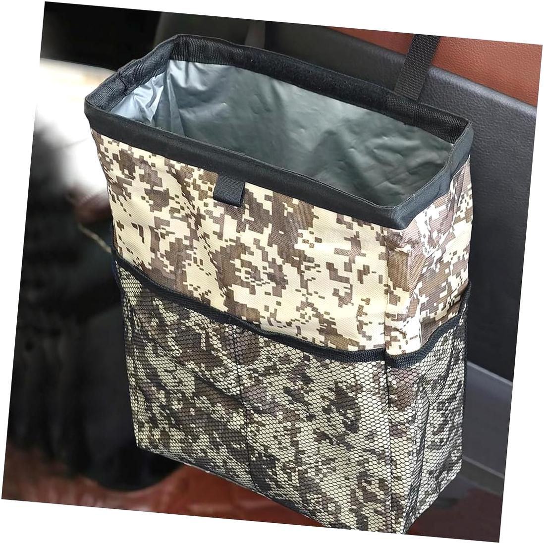 Fuliko Suspended Car Garbage Bin, Leak-resistant Vehicle Trash Bag with ...