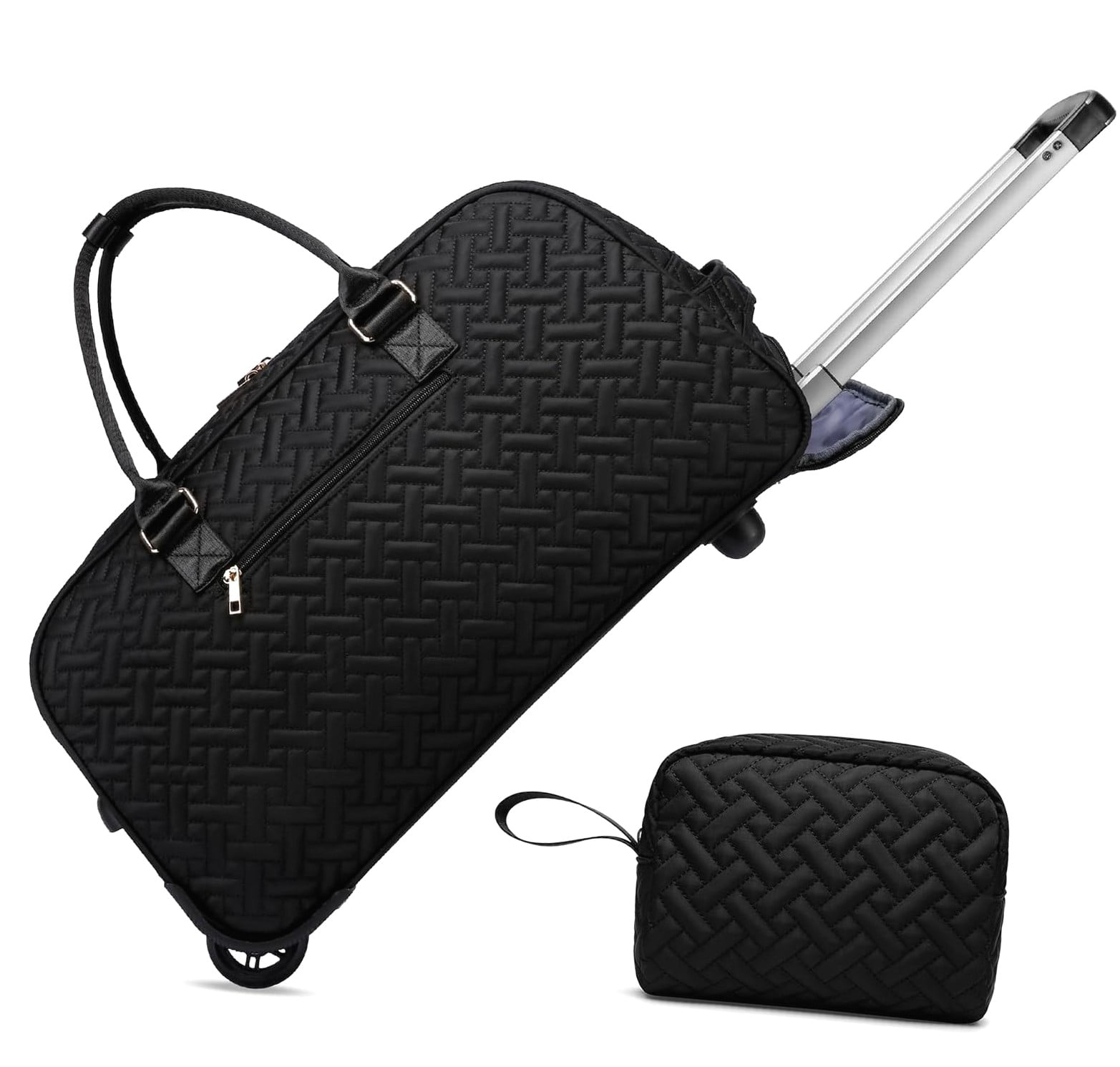 Fuliko Travel Duffle Bag, Weekender Carry- with Shoe Compartment ...