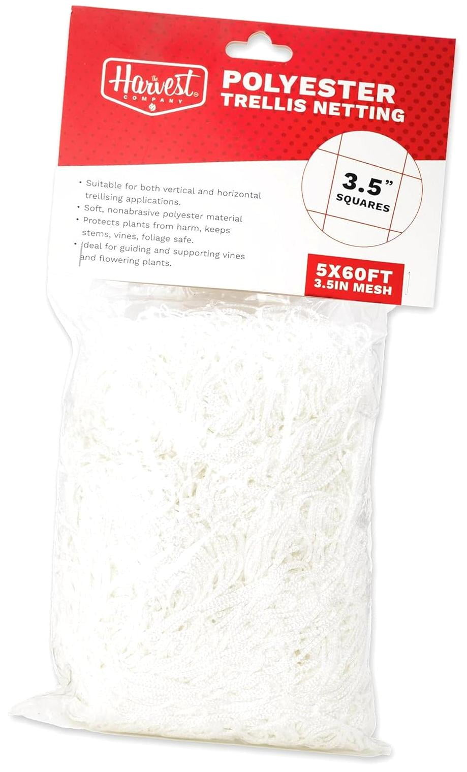 Fuliko Trellis Netting, 6 Inch Mesh Garden Support for Vegetables and ...