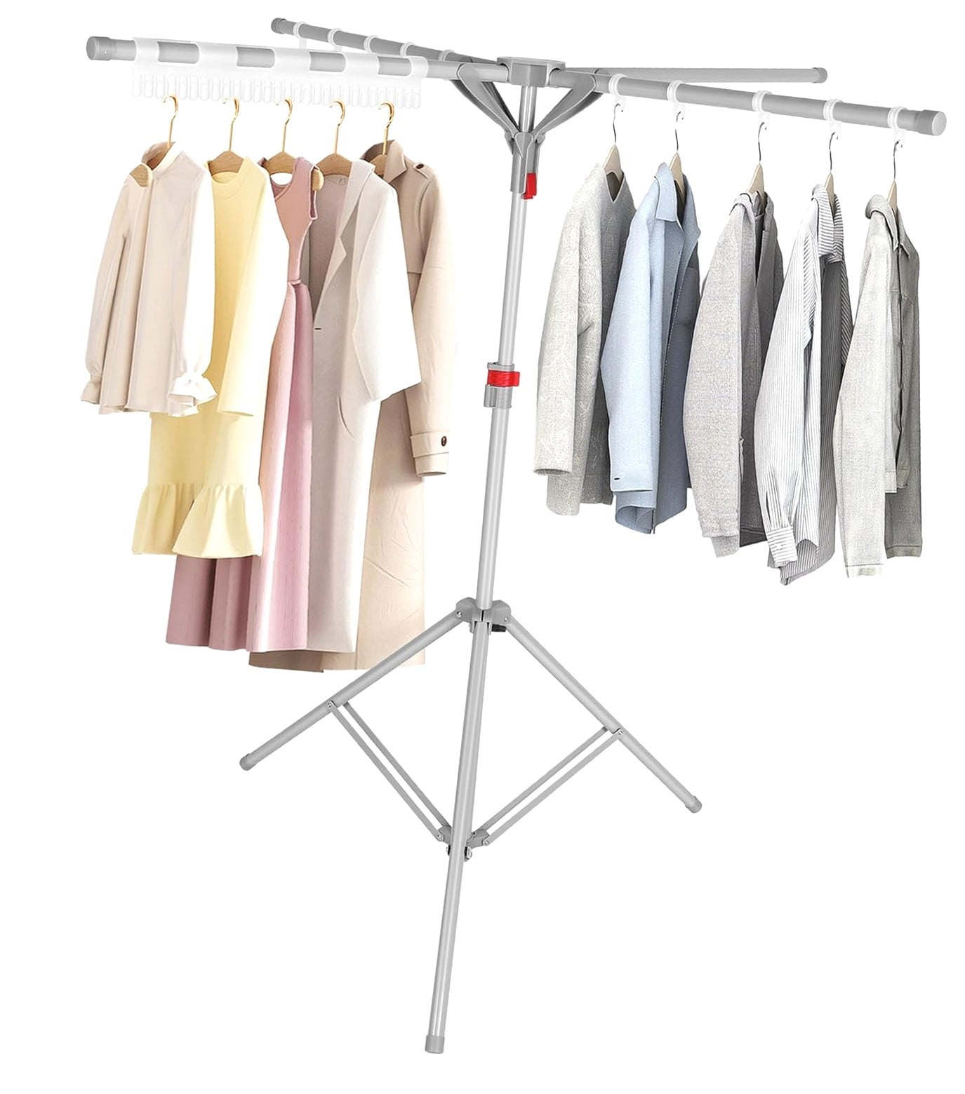 Fuliko Tripod Clothes Drying Rack, Foldable Drying Rack with Height ...
