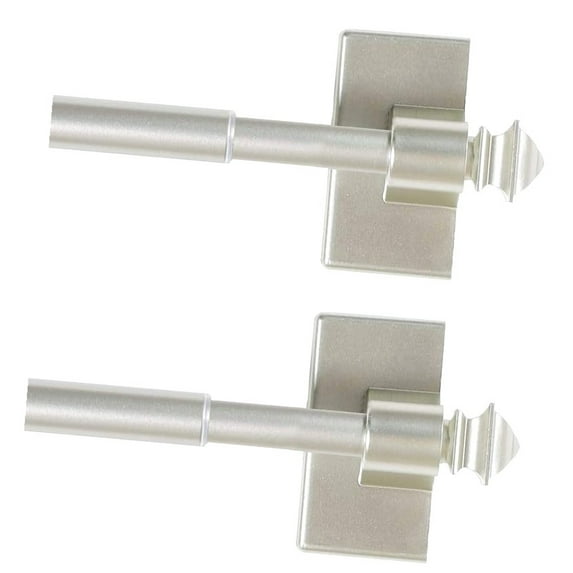 Fuliko VERSAILTEX 2 PACK Curtain Rods for Metal Doors Multi-Use Rods ...