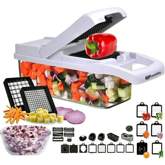 Fuliko Vegetable Chopper 22-in-1 Pack – Complete Kitchen Gadget with ...