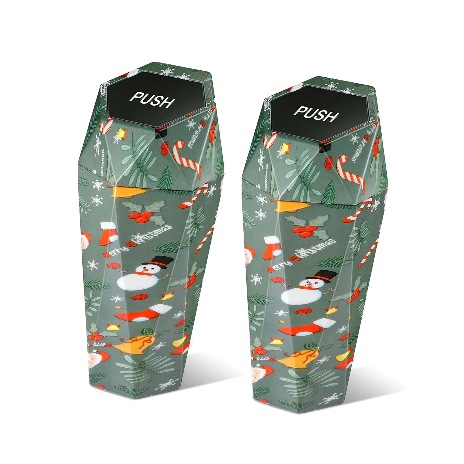 Fuliko Vehicle Waste Bin with Cover - Dual Unit, Interior Car Accessory ...