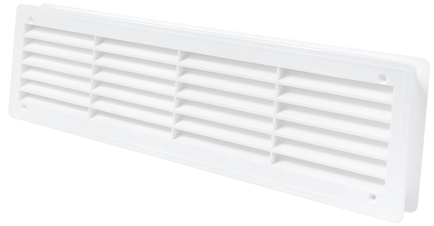Fuliko Vent 18" 5" Inch White Plastic Door Vent for Interior Doors Two ...